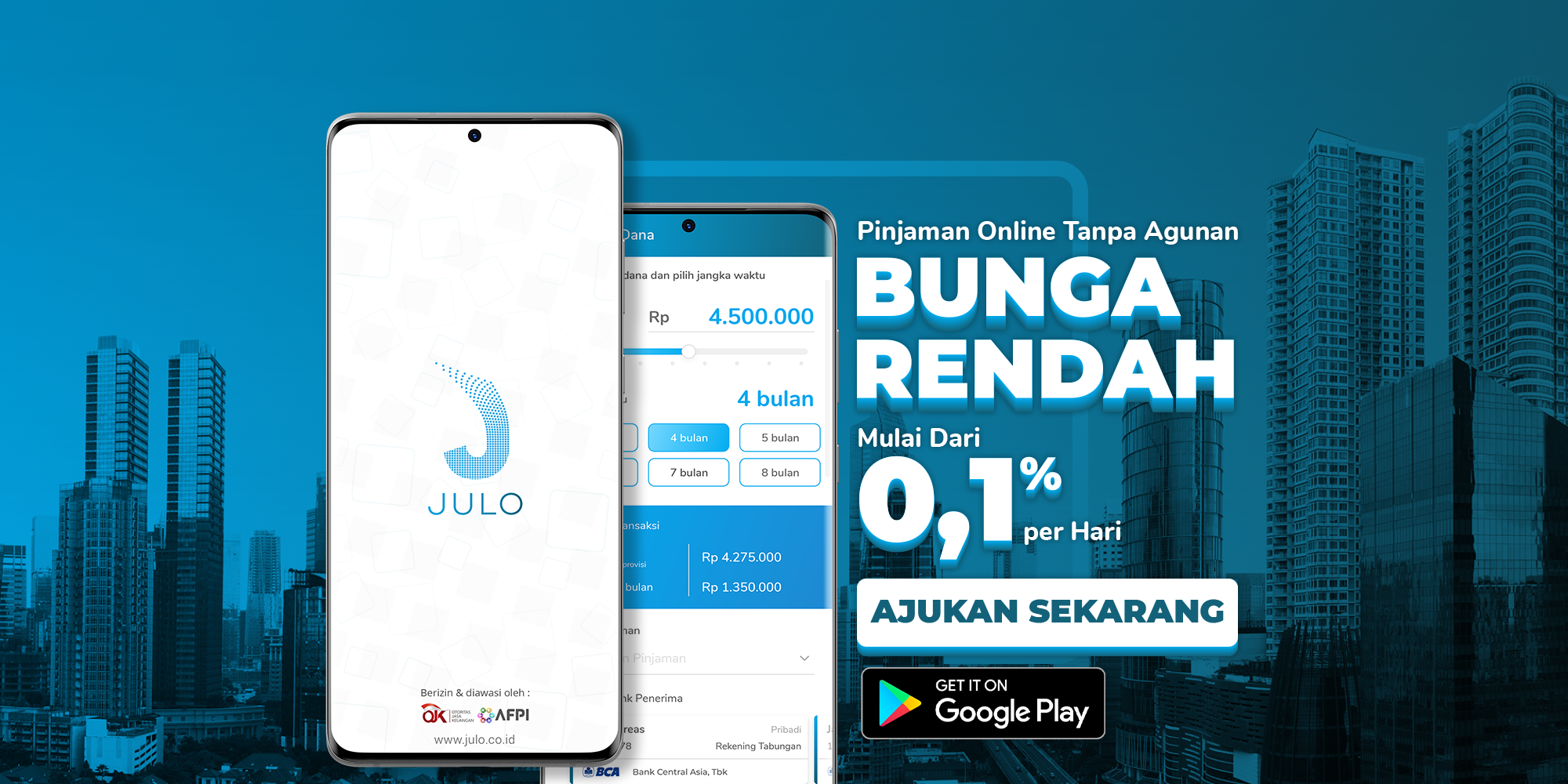 Pinjaman Online Cepat Cair Dari Kredit Digital - JULO
