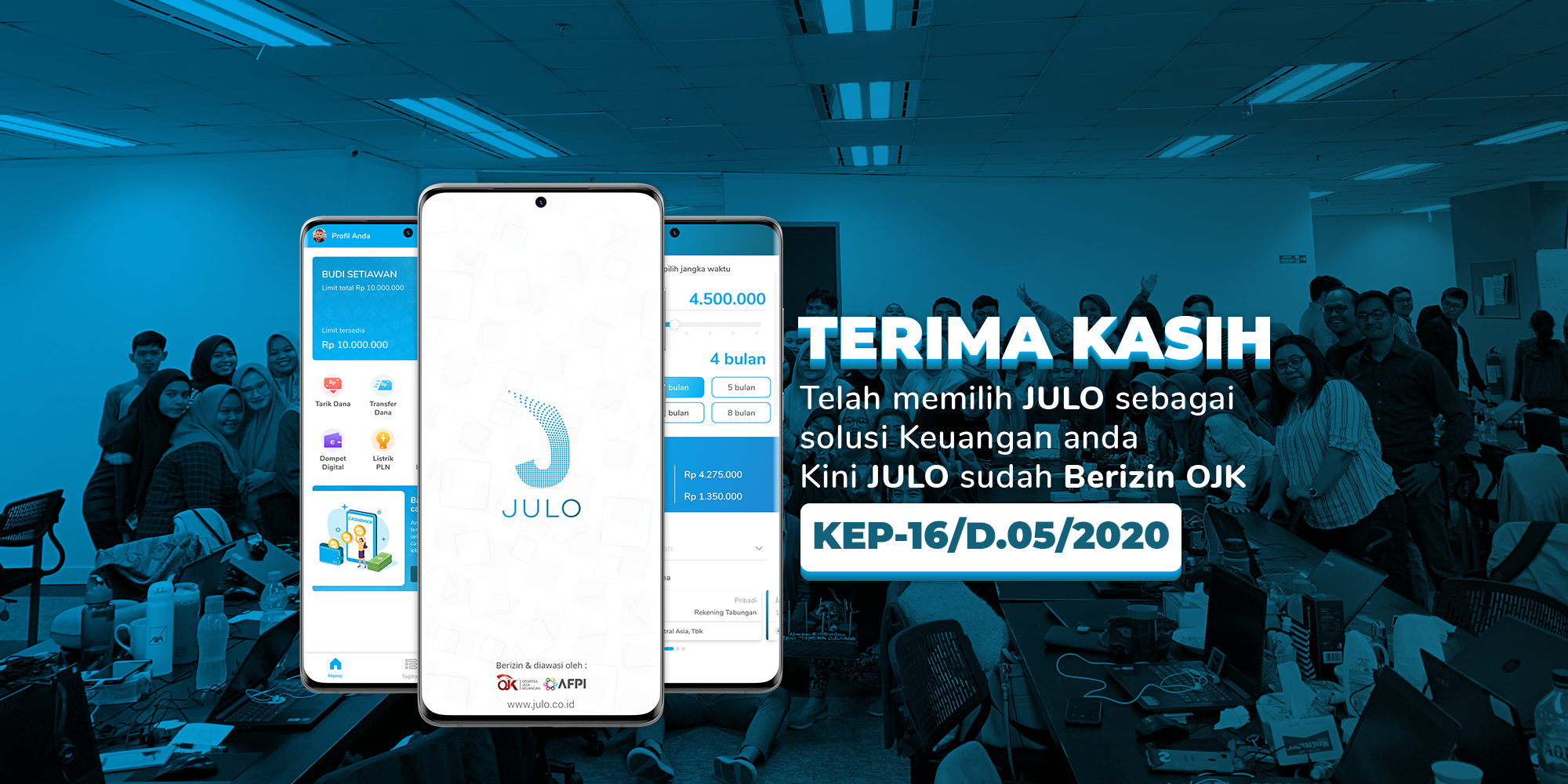 Pinjaman Online Cepat Cair Dari Kredit Digital - JULO